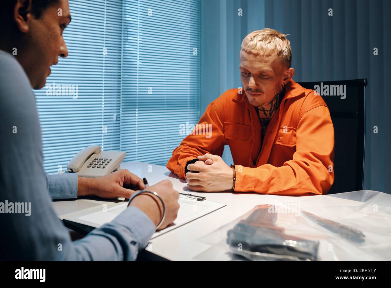 Penitent criminal testifying as a witness when talking to detective ...