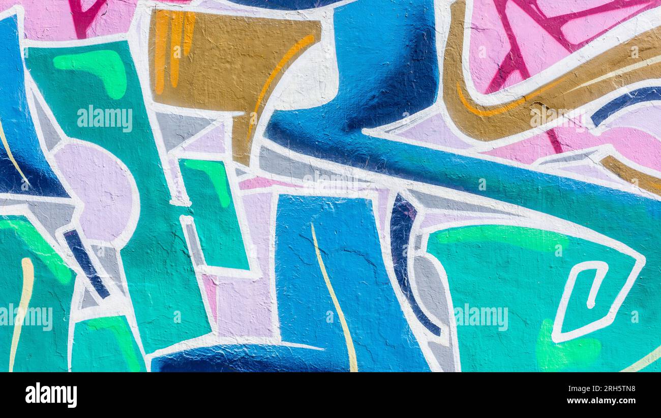 Art Abstract design shapes curves closeup colors contrasts ...