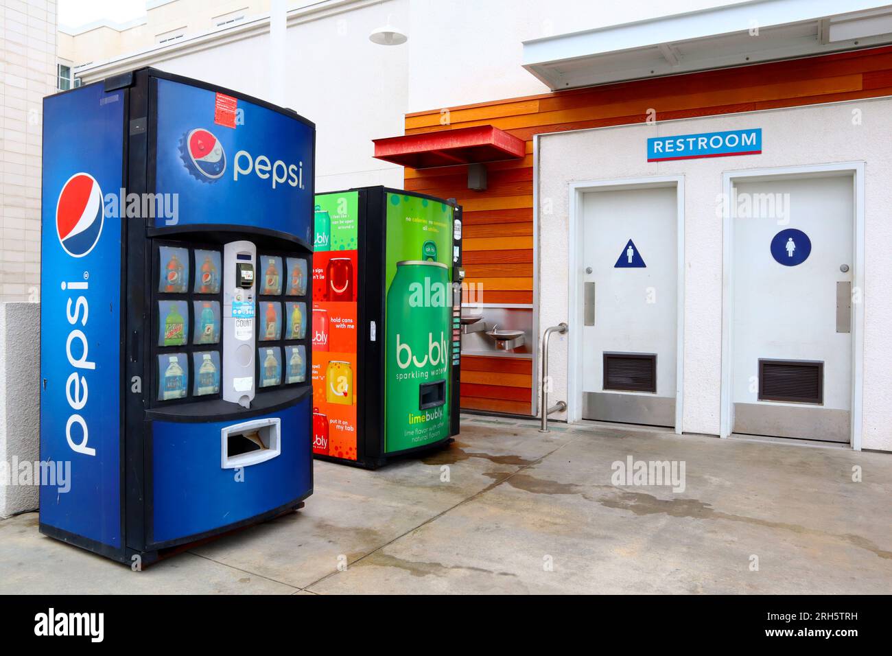 Pepsi and Bubly Vending Machines Stock Photo - Alamy