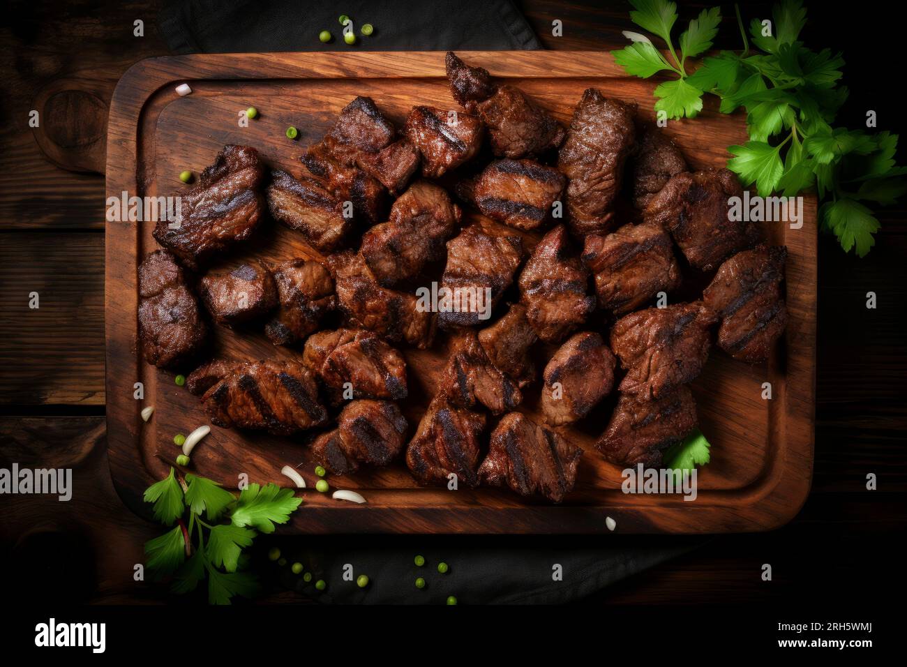 Grilled Meat Texture