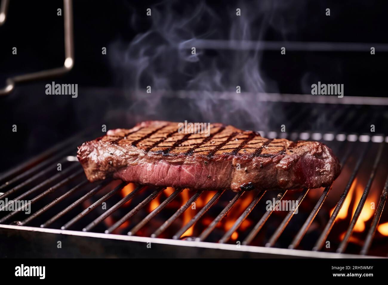 Perfectly grilled meat food composition showcasing its juicy and ...