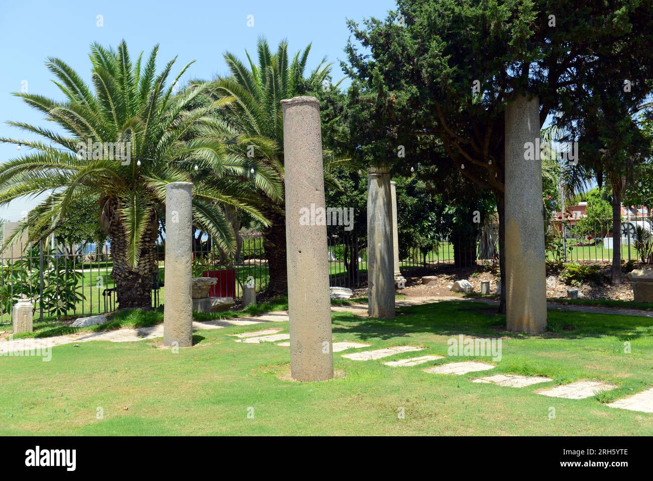 The archeological museum in Kubbutz Sdot Yam, Israel Stock Photo - Alamy
