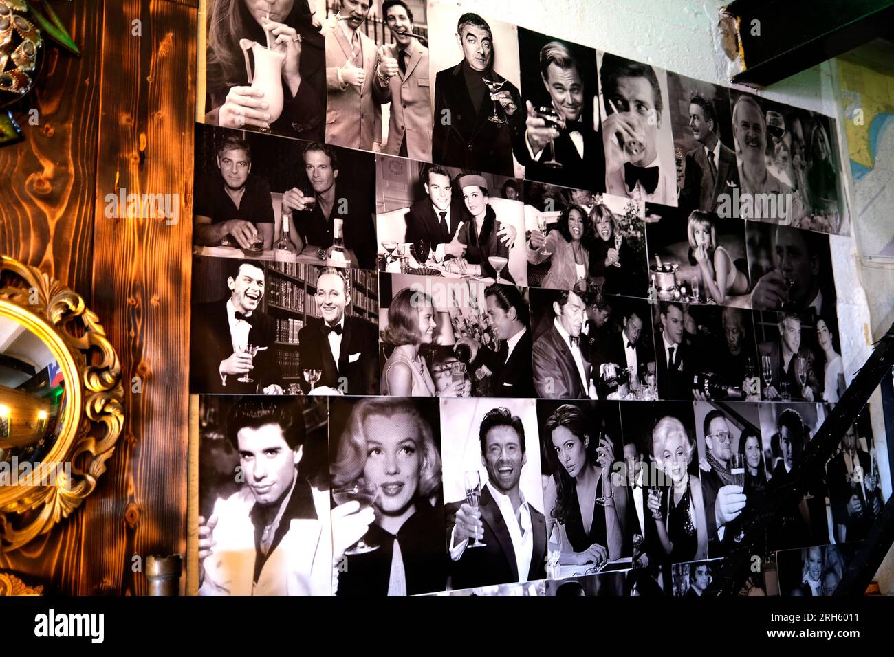 wall photographs of well known actors,ramsgate town,east kent,thanet,uk ...