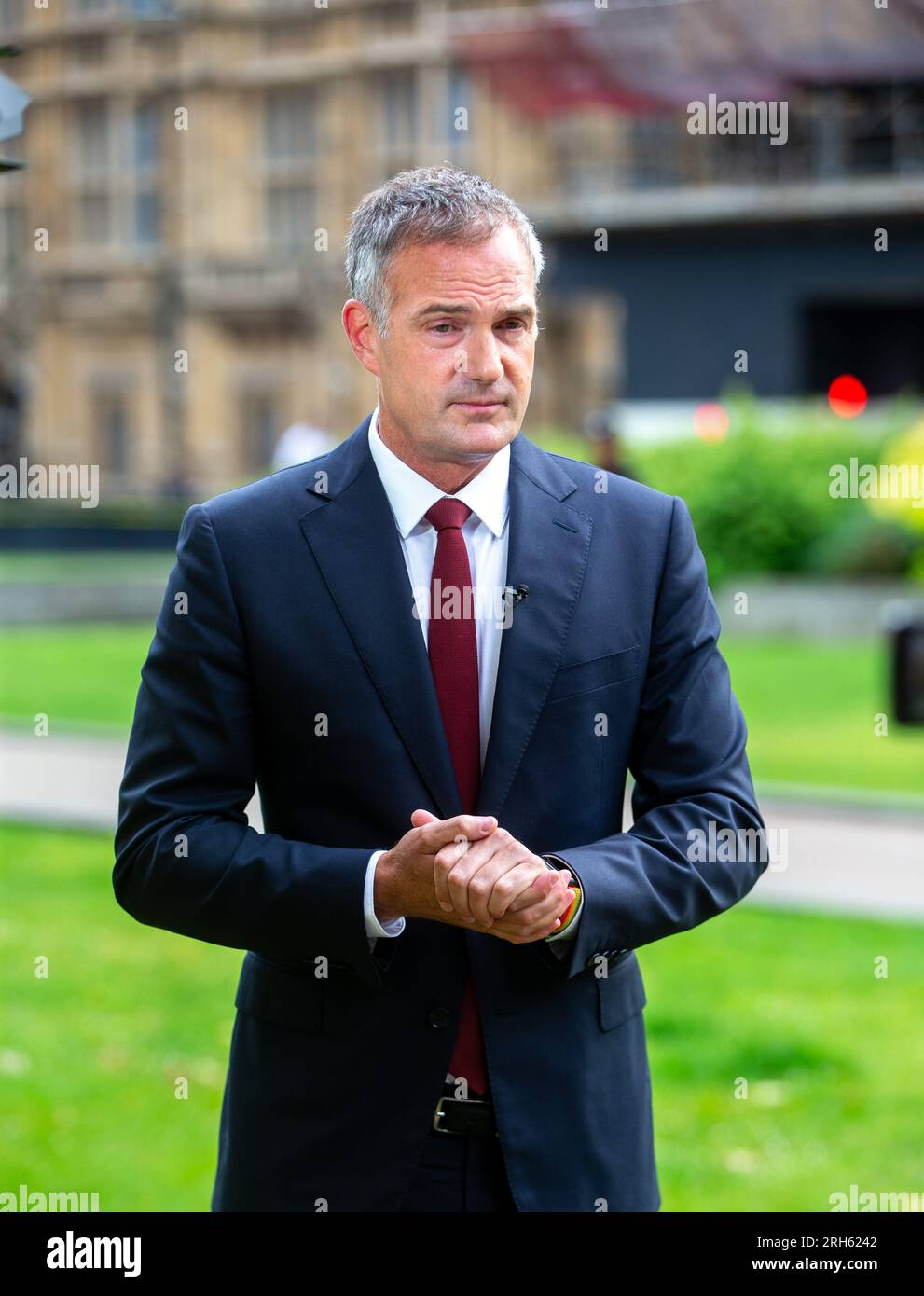 London, England, UK. 14th Aug, 2023. Shadow Secretary of State for ...