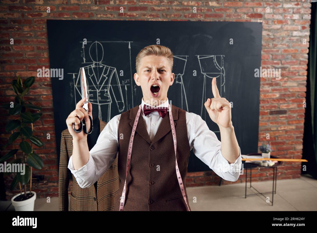 Creative ideas and successful clothing line. Young ambitions fashion ...