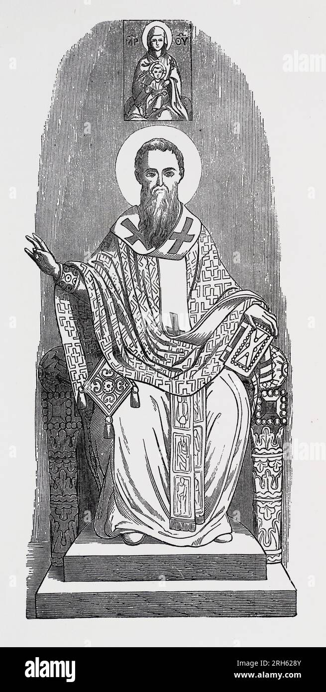 Saint cyril of alexandria hi-res stock photography and images - Alamy