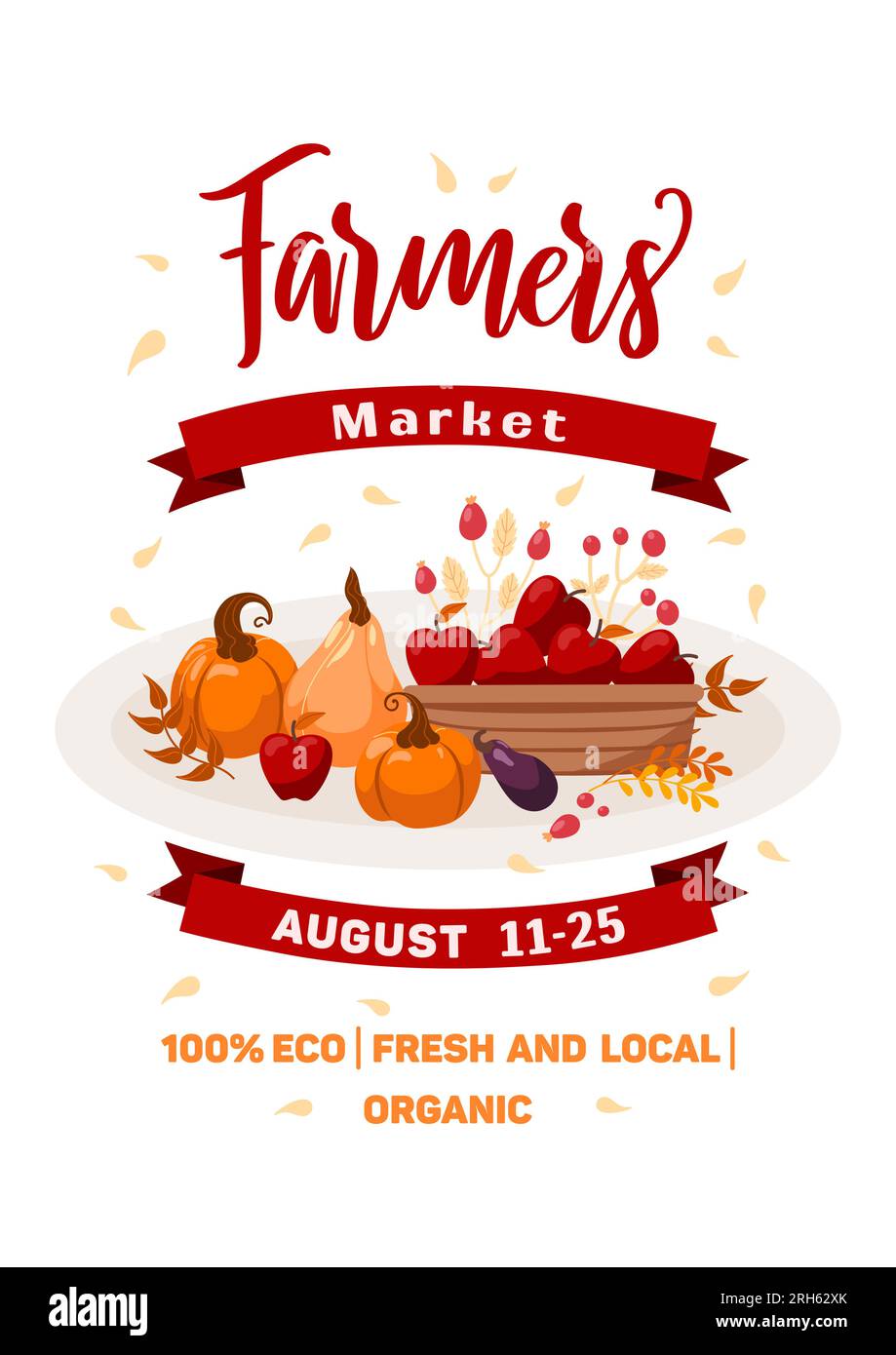 Fresh apples for sale Stock Vector Images - Alamy