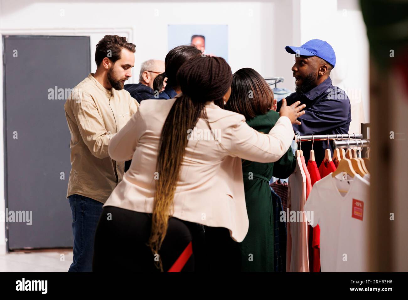 Angry Customers In Line