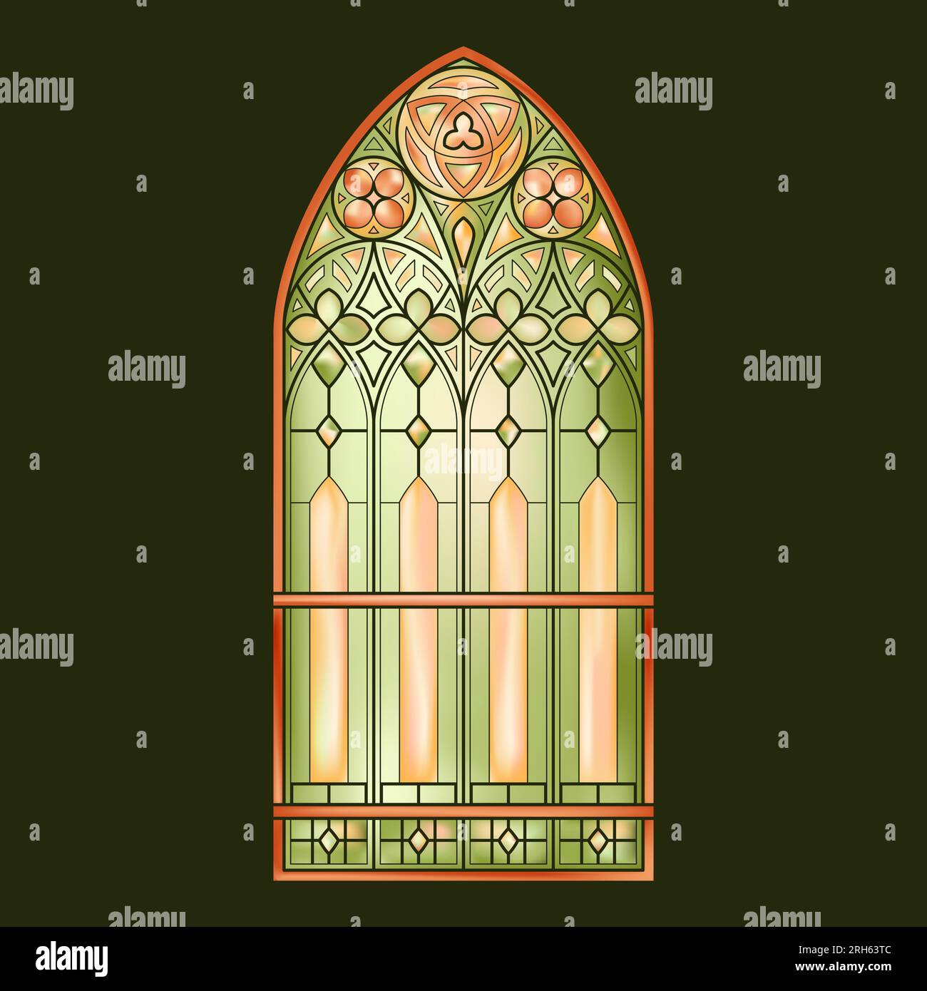 Stained Church glass color gradient Stock Vector Image & Art - Alamy