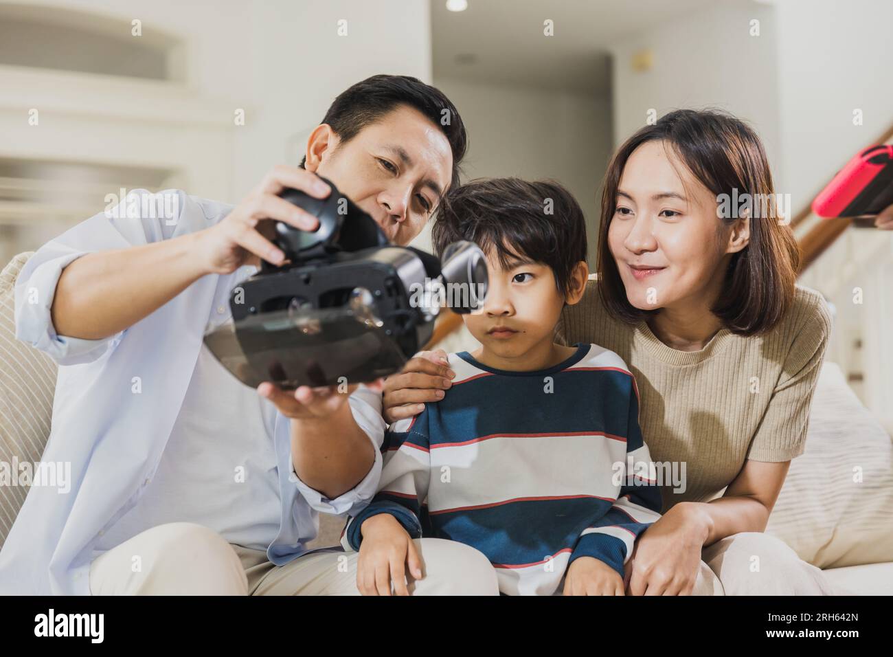 Father happy young son winning hi-res stock photography and images - Alamy