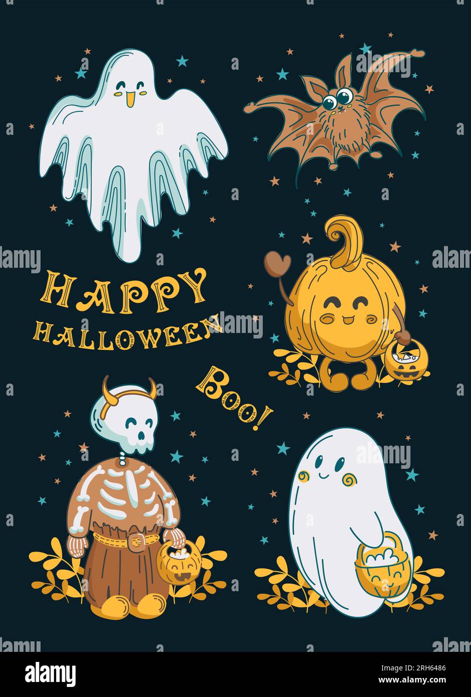 Bat skeleton illustration hi-res stock photography and images - Alamy