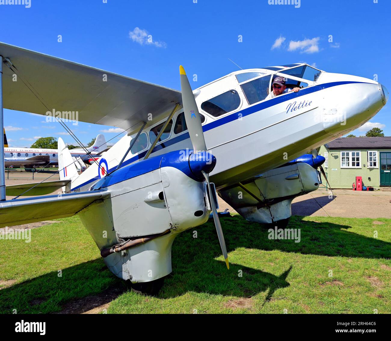 The Classic Wings DH Rapide Nettie at the Imperial War Museum and ...