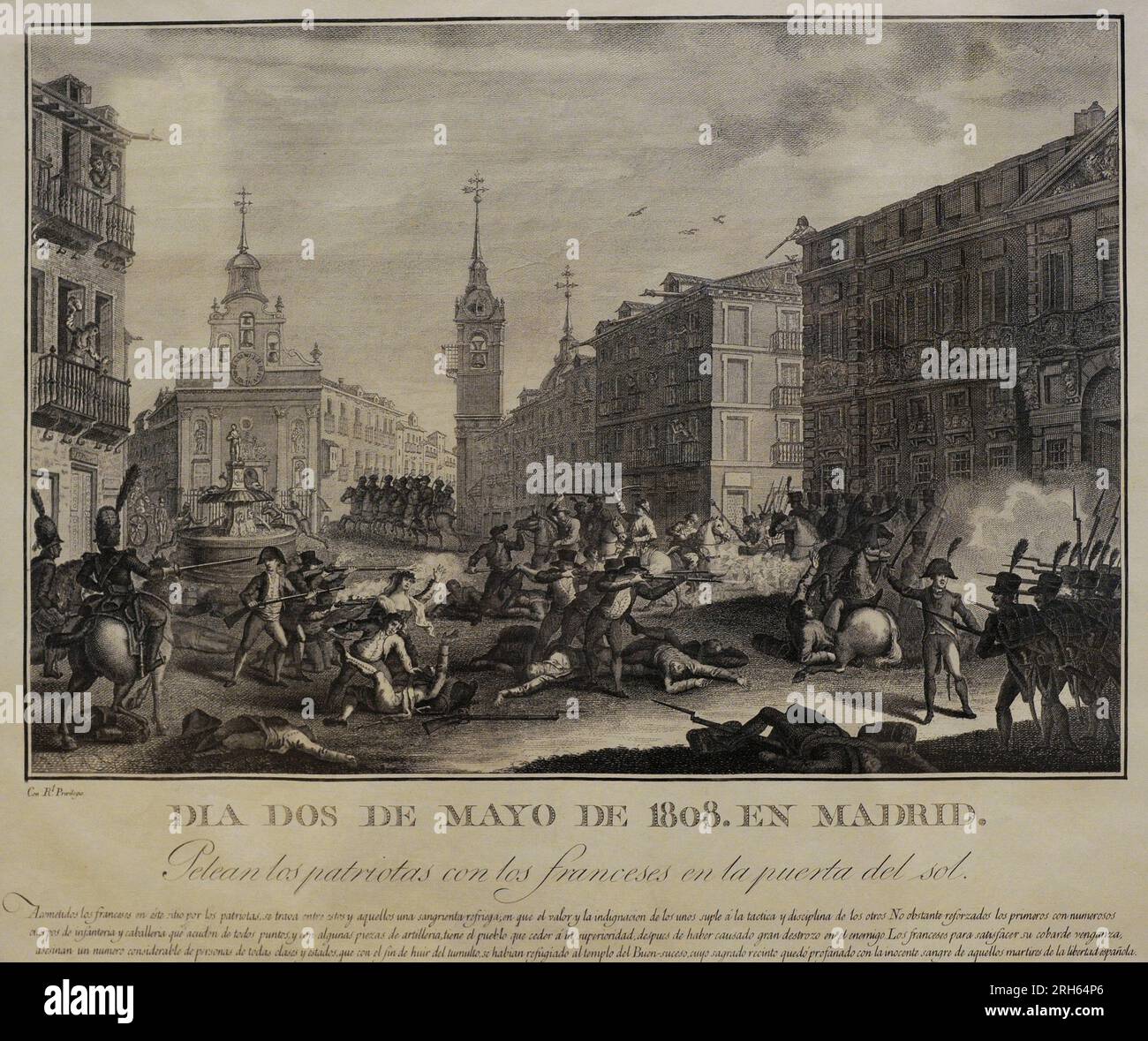 Peninsular War (1808-1814). May 2, 1808, Madrid. The patriots fight ...
