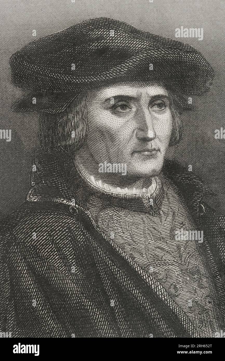 Martin Luther (1483-1546). German theologian and Augustinian friar ...