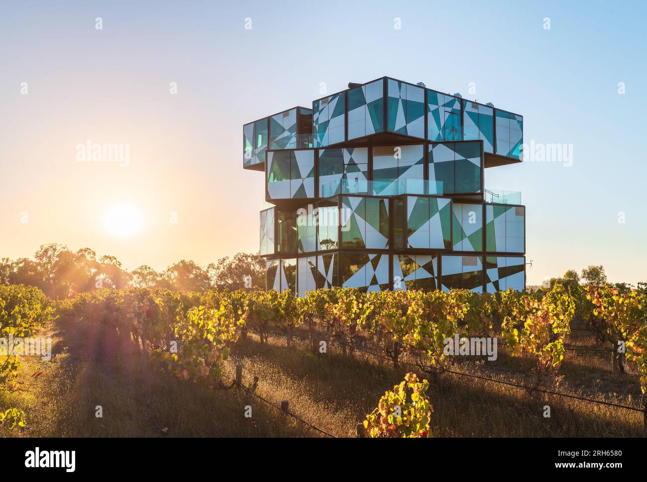 Beautiful vineyards sunset in adelaide hi-res stock photography and ...