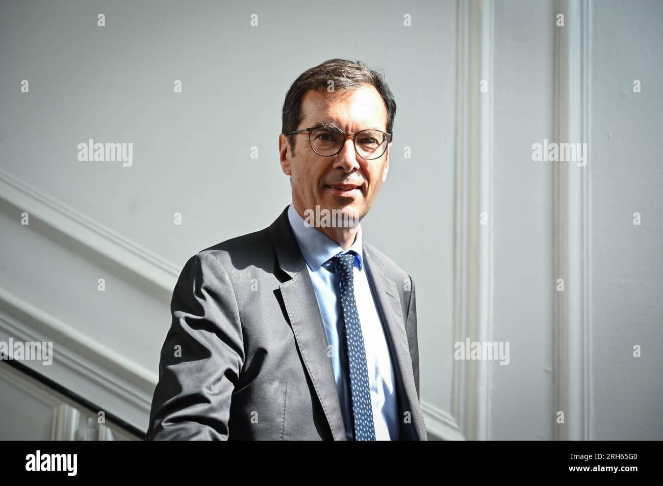 Paris, France. 14th Aug, 2023. Jean-Pierre Farandou, Chairman and CEO ...