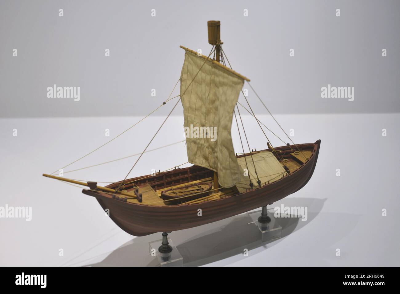 Barge. Small craft used in the early voyages of exploration. This kind ...