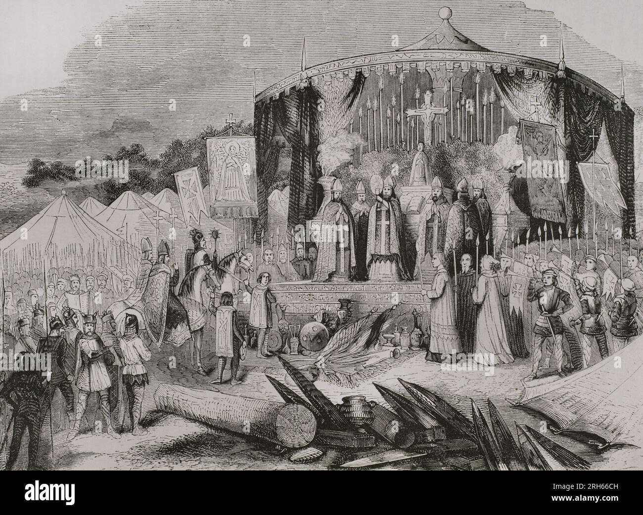 History of Spain. Battle of Covadonga. First Christian victory in the ...