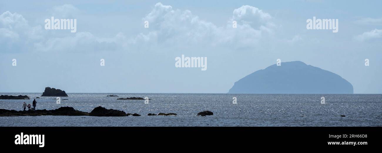 Ailsa Craig Island, Scotland Stock Photo - Alamy