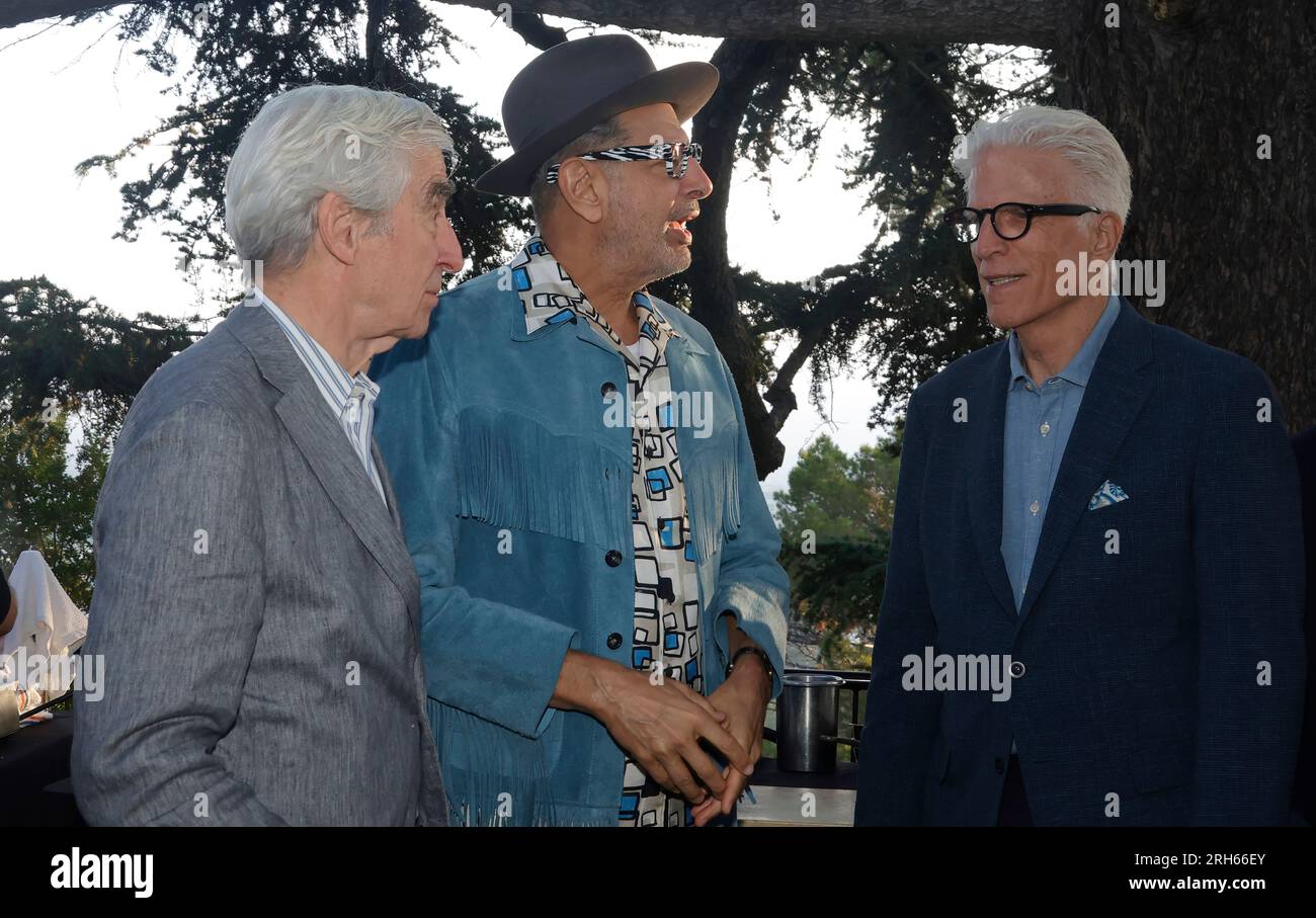 Hollywood, Ca. 13th Aug, 2023. Sam Waterston, Jeff Goldblum, Ted Danson ...