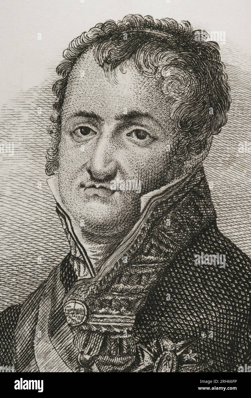 Ferdinand VII (1784-1833). King of Spain (1808-1833). Portrait ...