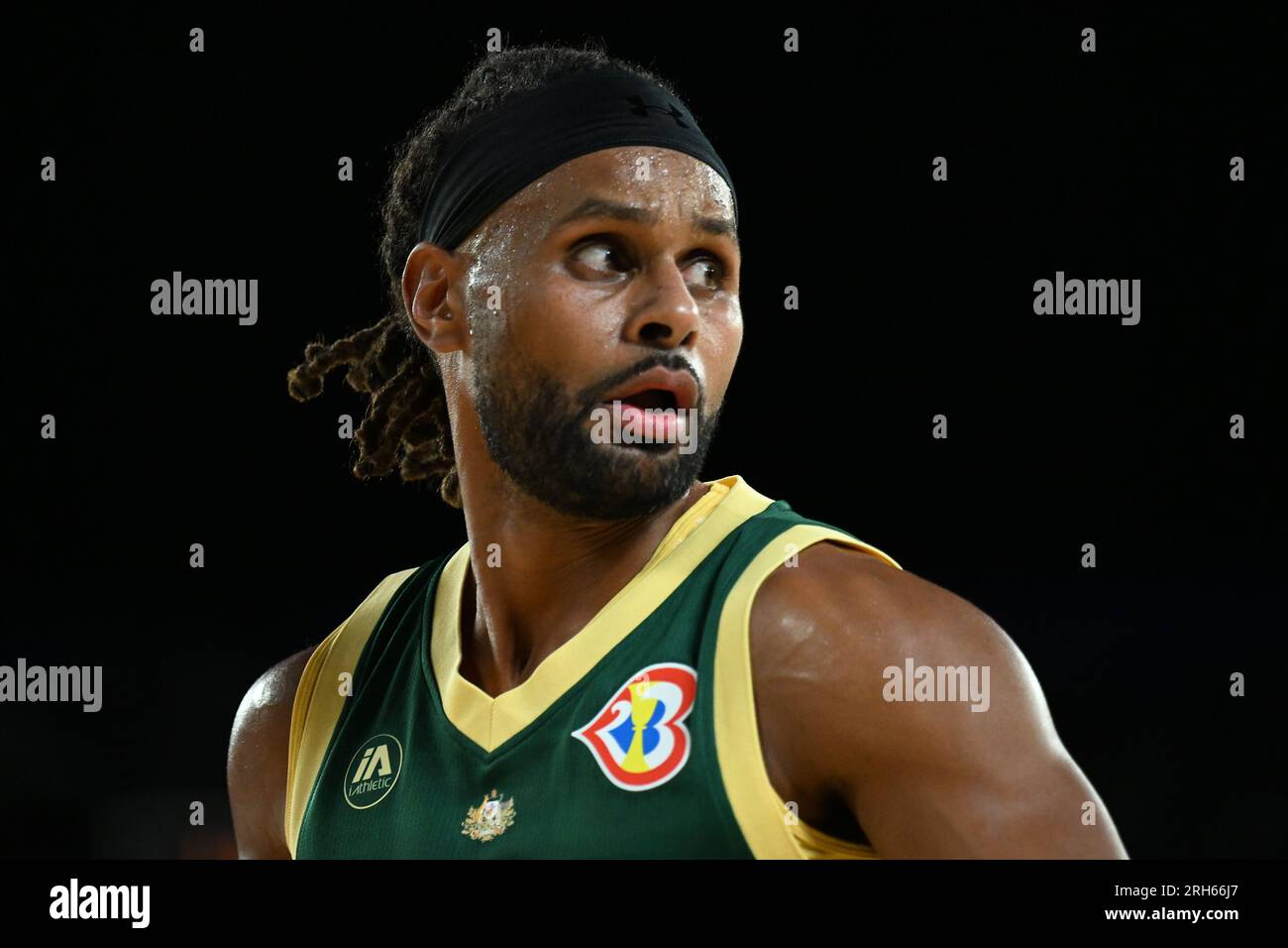 Melbourne, Australia. 14th Aug, 2023. Patty Mills of Australia during ...