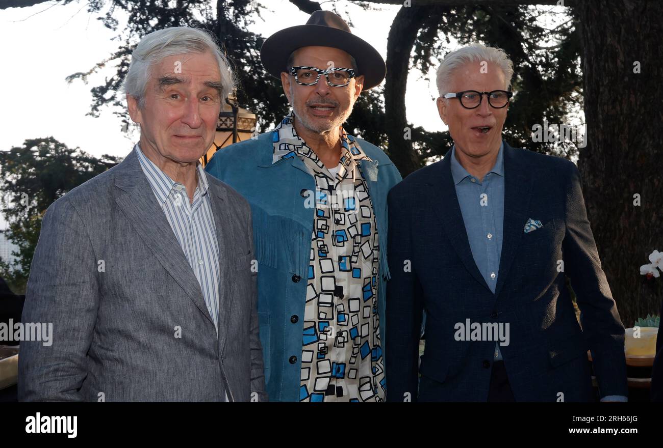 Hollywood, Ca. 13th Aug, 2023. Sam Waterston, Jeff Goldblum, Ted Danson ...