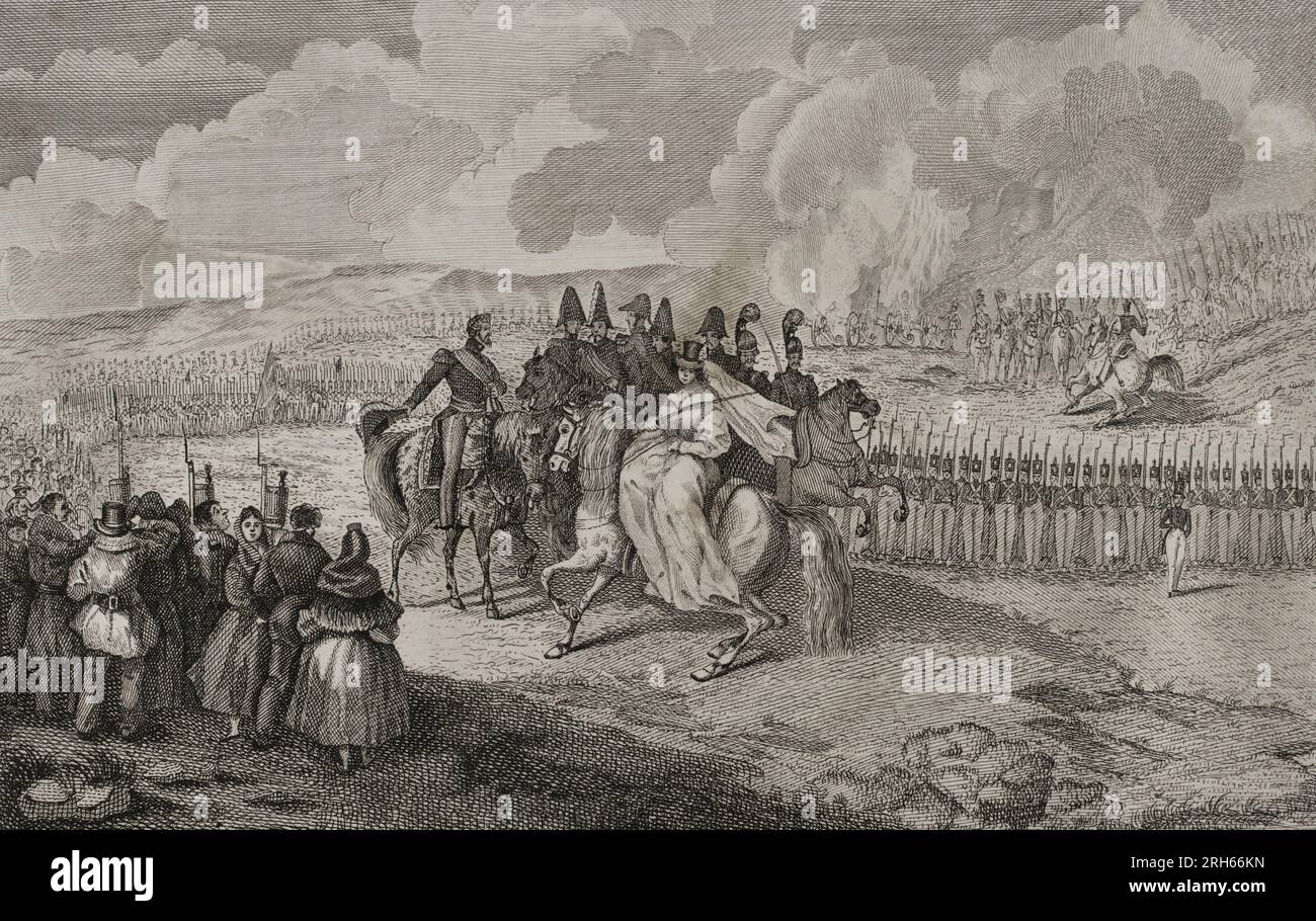 Spain. First Carlist War (1833-1840). Civil war that confronted ...