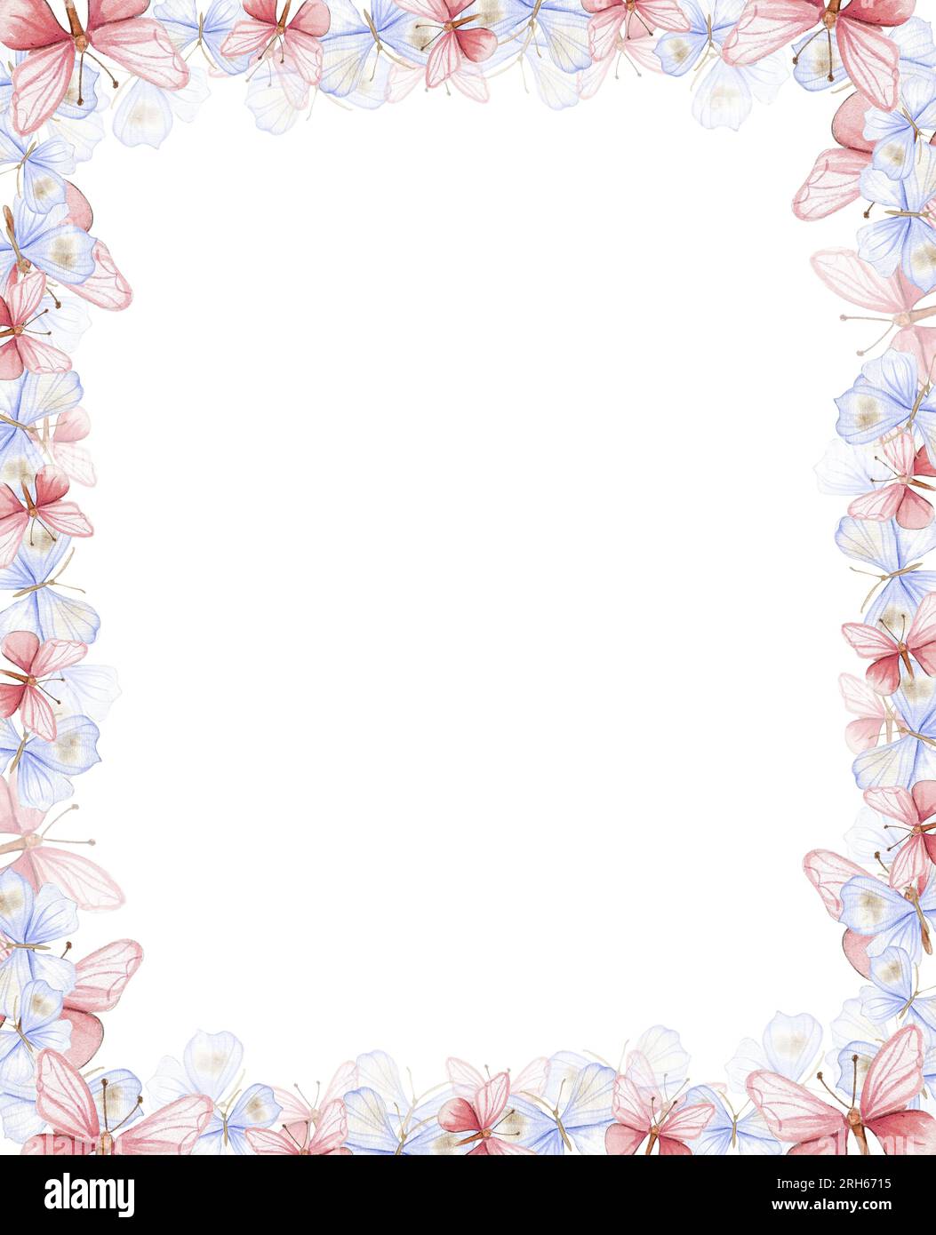 Pink Border Design For Kids