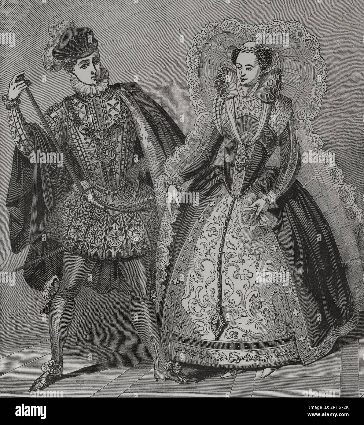 Mary I Stuart (1542-1587). Queen of Scotland (1542-1567). Mary Stuart ...