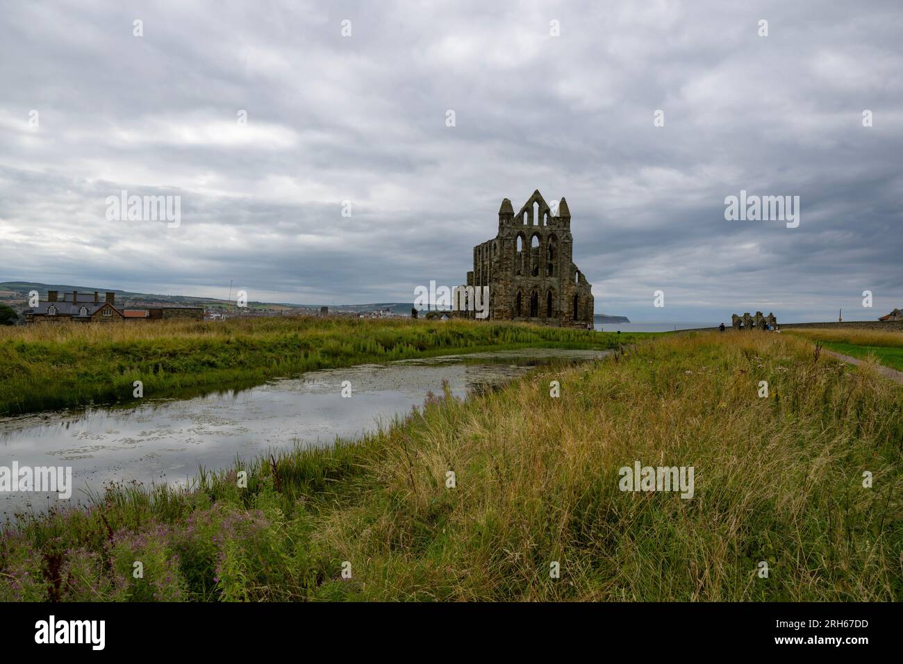 Whitby Abbey Bram Stoker Dracula Stock Photo - Alamy