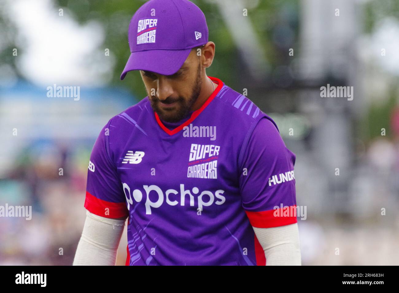 Southampton, 6 August 2023. Saif Zaib playing for Northern ...