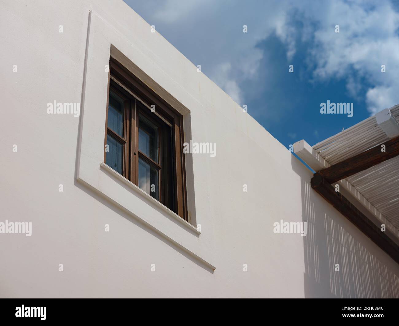 travel to city of Lindos on island of Rhodes, Greece. Details of ...