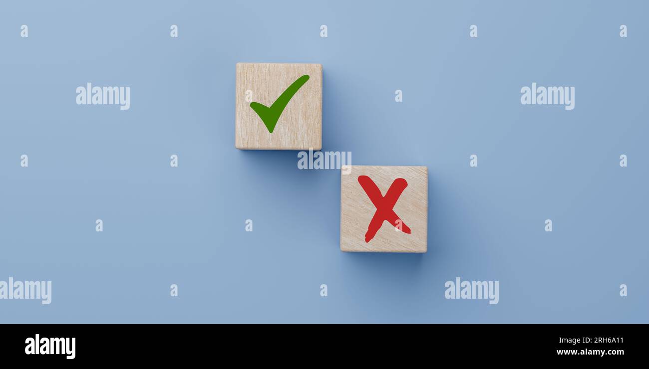 Analyze pros and cons. Concept of positive or negative decision. green ...