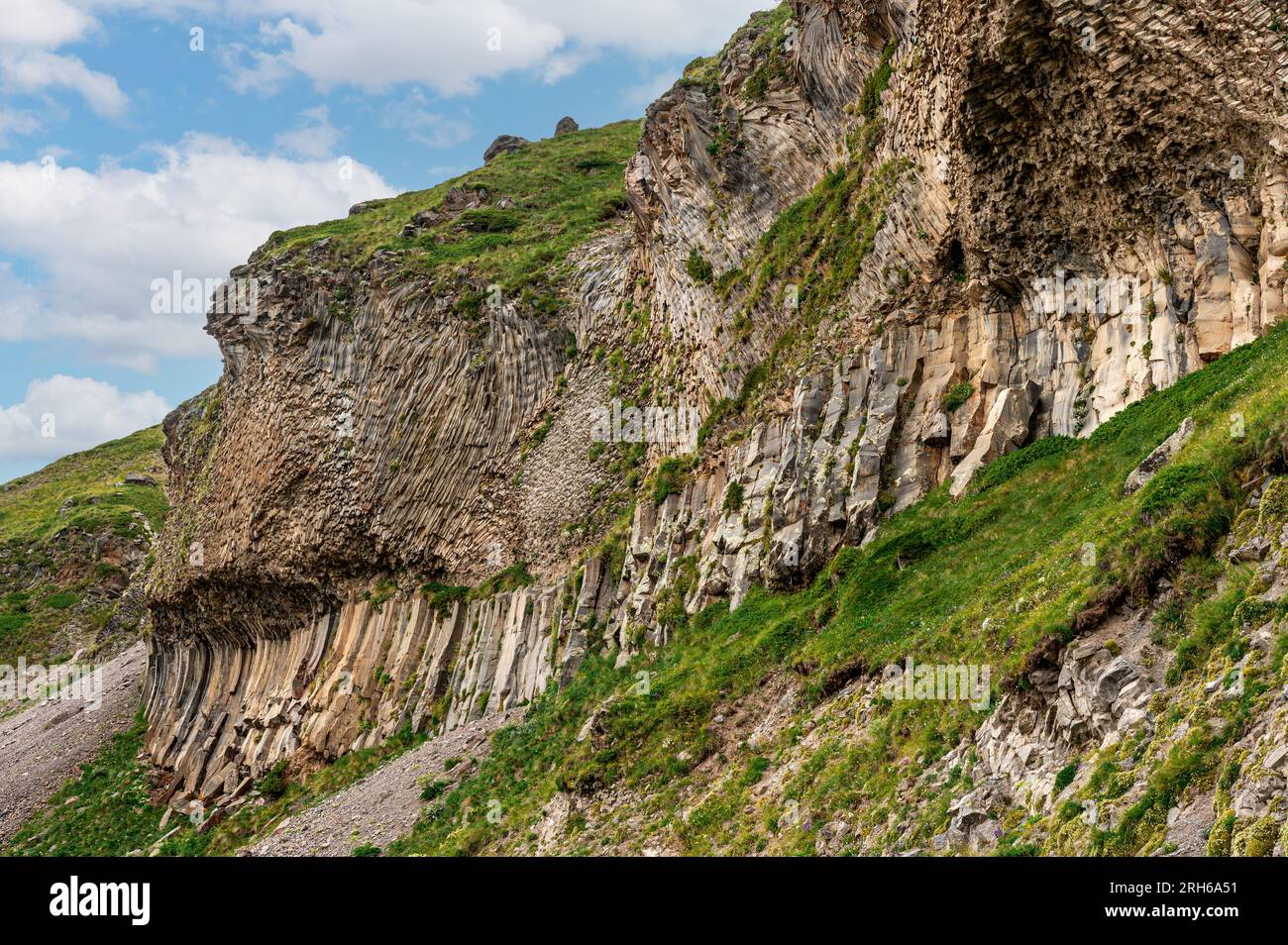 unusual rock formation, breed. Mountains, geology, trekking and ...