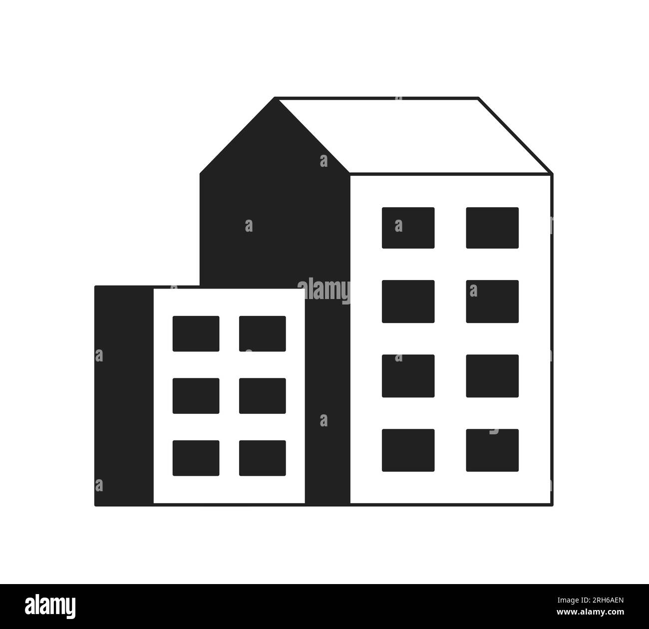 Cityscape monochrome flat vector object Stock Vector Image & Art - Alamy Cityscape monochrome flat vector object Stock Vector Image & Art - Alamy