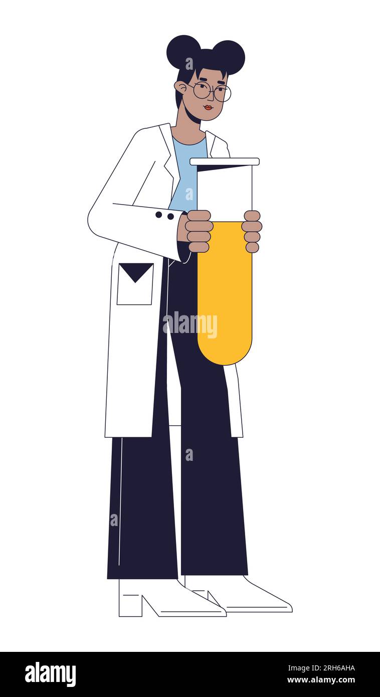 African american lab coat Stock Vector Images - Alamy