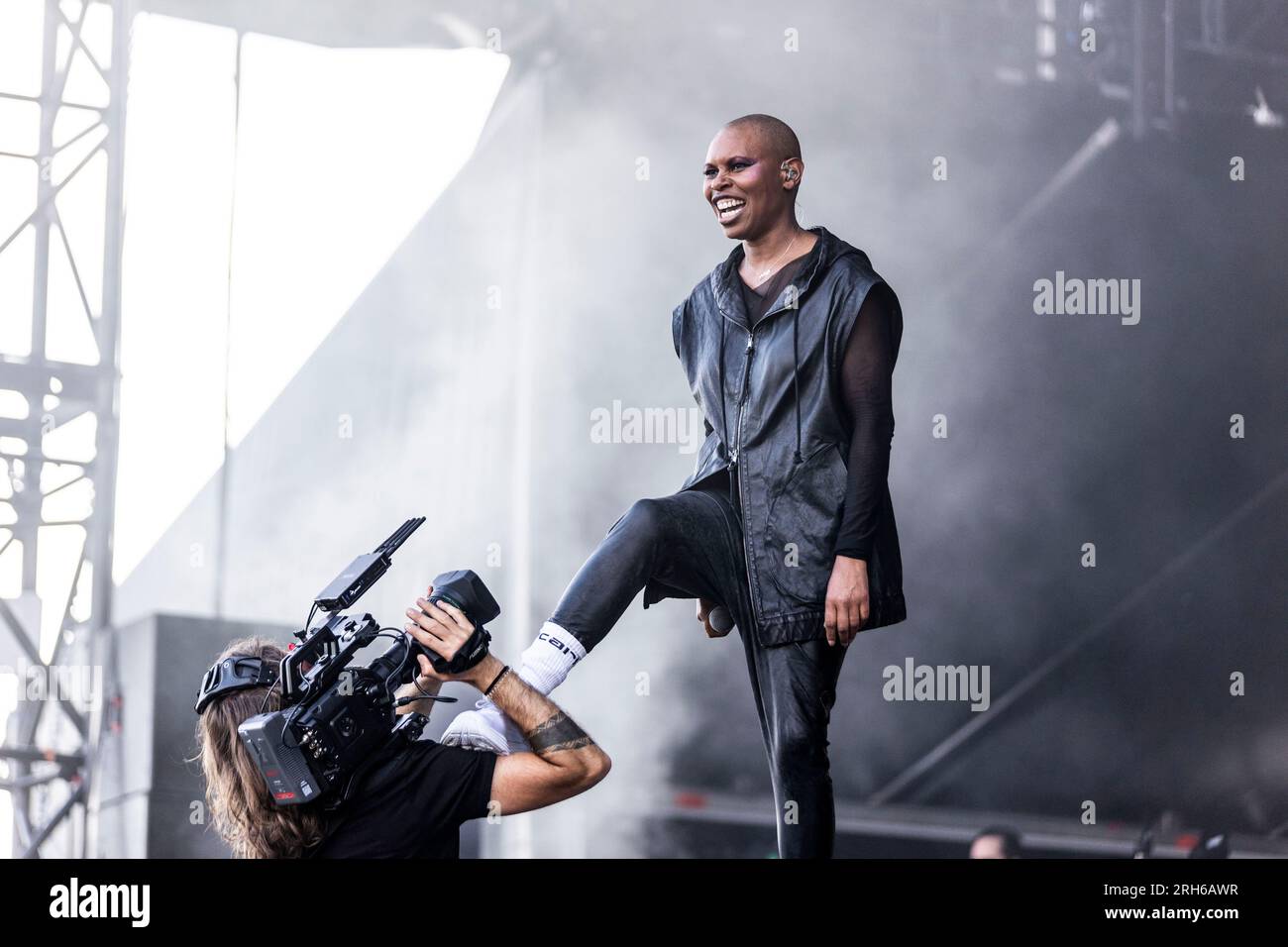 Milan Italy July 2, 2023 Skunk Anansie at I-Days 2023 Ippodromo Snai La ...