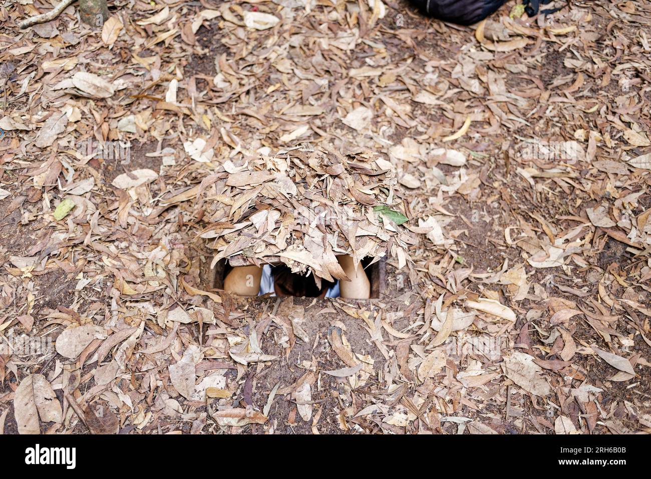 Cu Chi, Vietnam. 21st Aug, 2014. The Cu Chi Tunnels are an immense ...