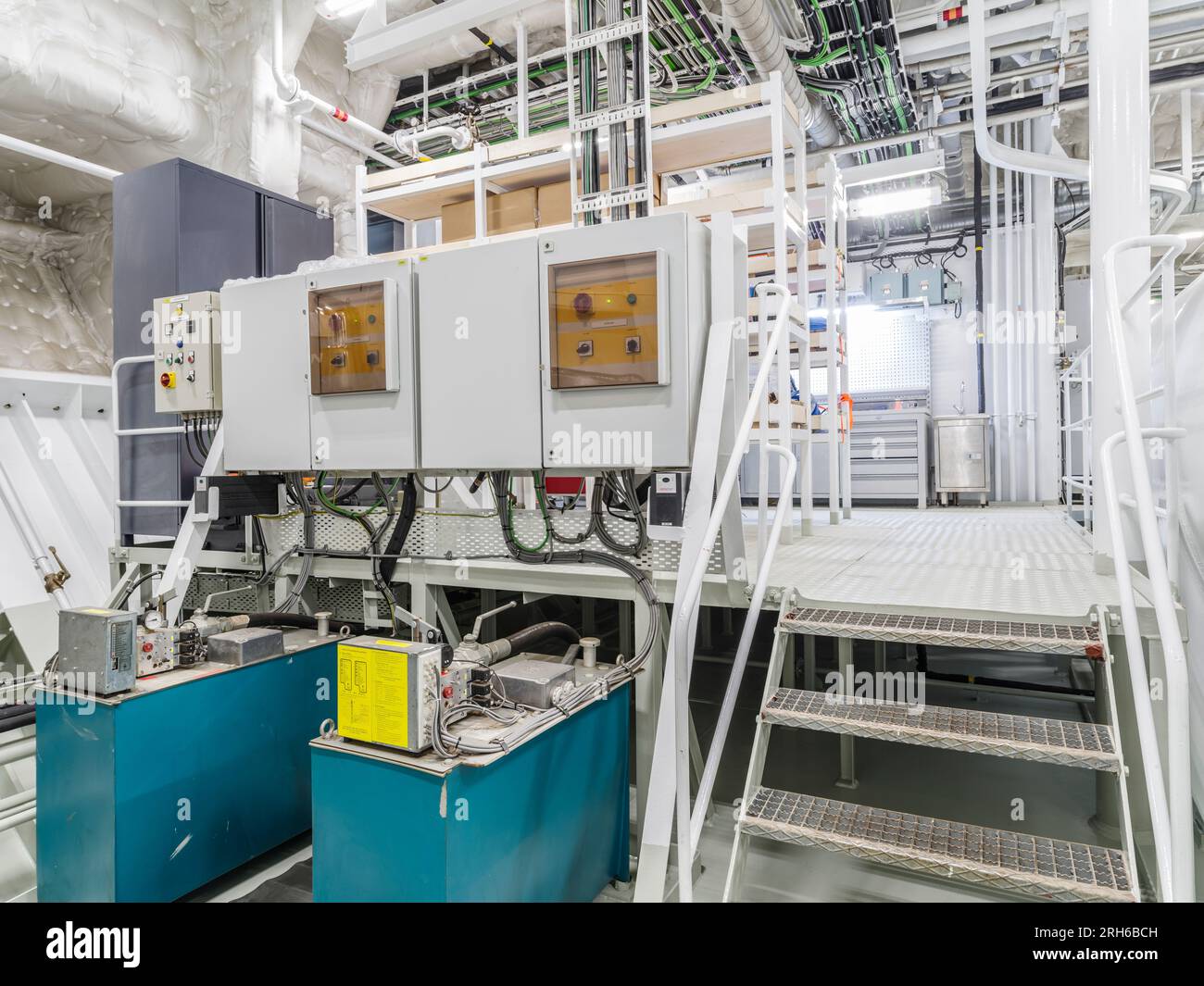 incredible photo of the engine room of a ship/submarine/cargo ship ...