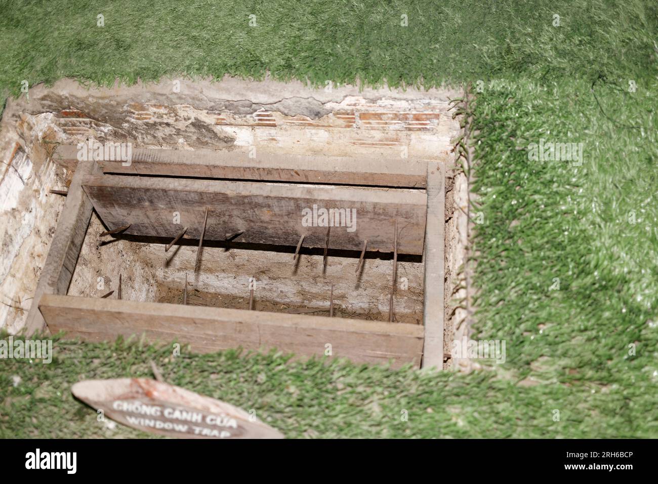 Cu Chi, Vietnam. 21st Aug, 2014. The Cu Chi Tunnels are an immense ...