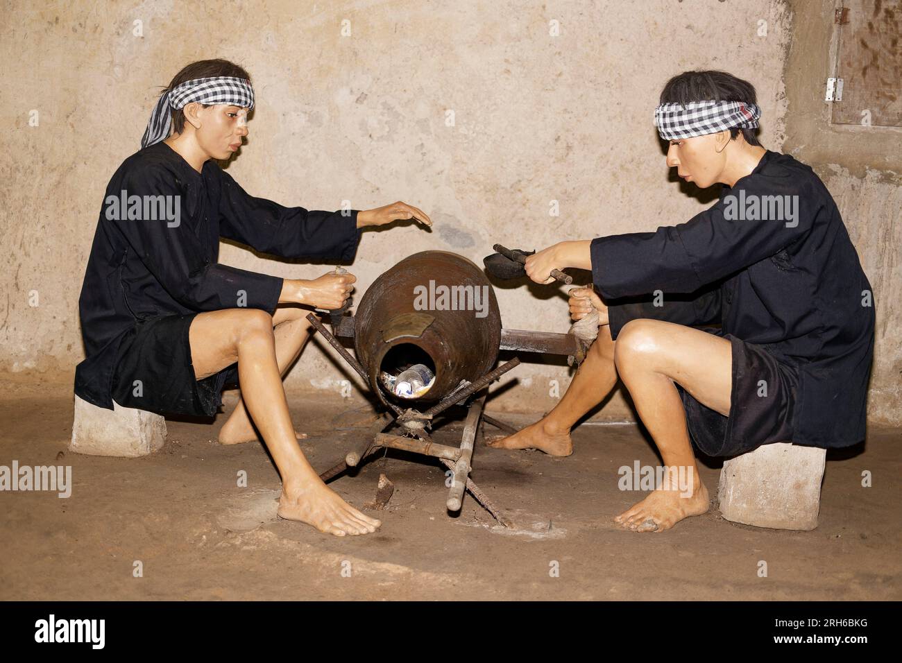 Cu Chi, Vietnam. 21st Aug, 2014. The Cu Chi Tunnels are an immense ...