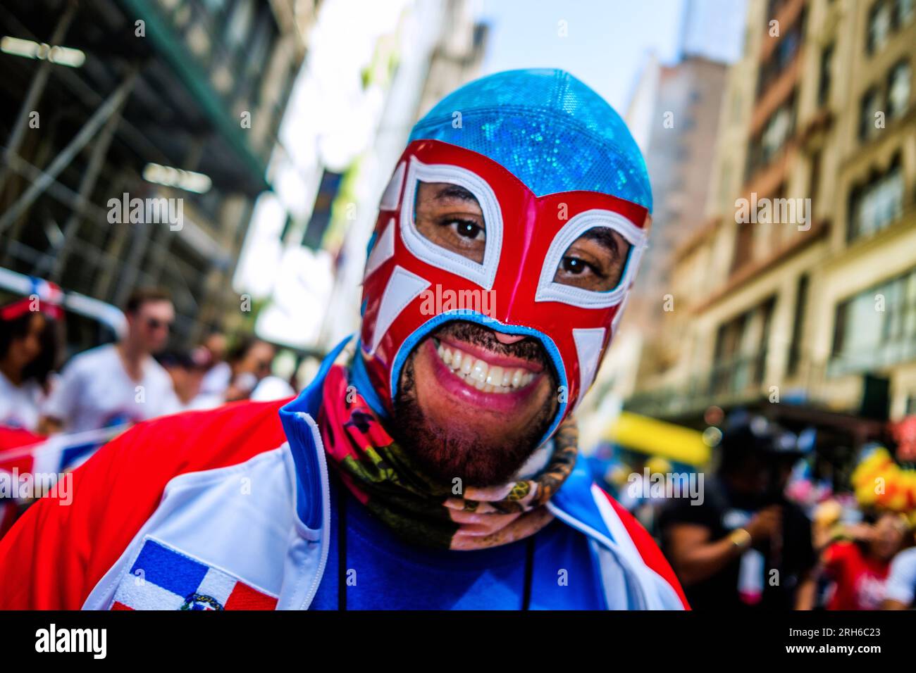 August 13, 2023, New York, New York, US: Music, floats and dancers ...