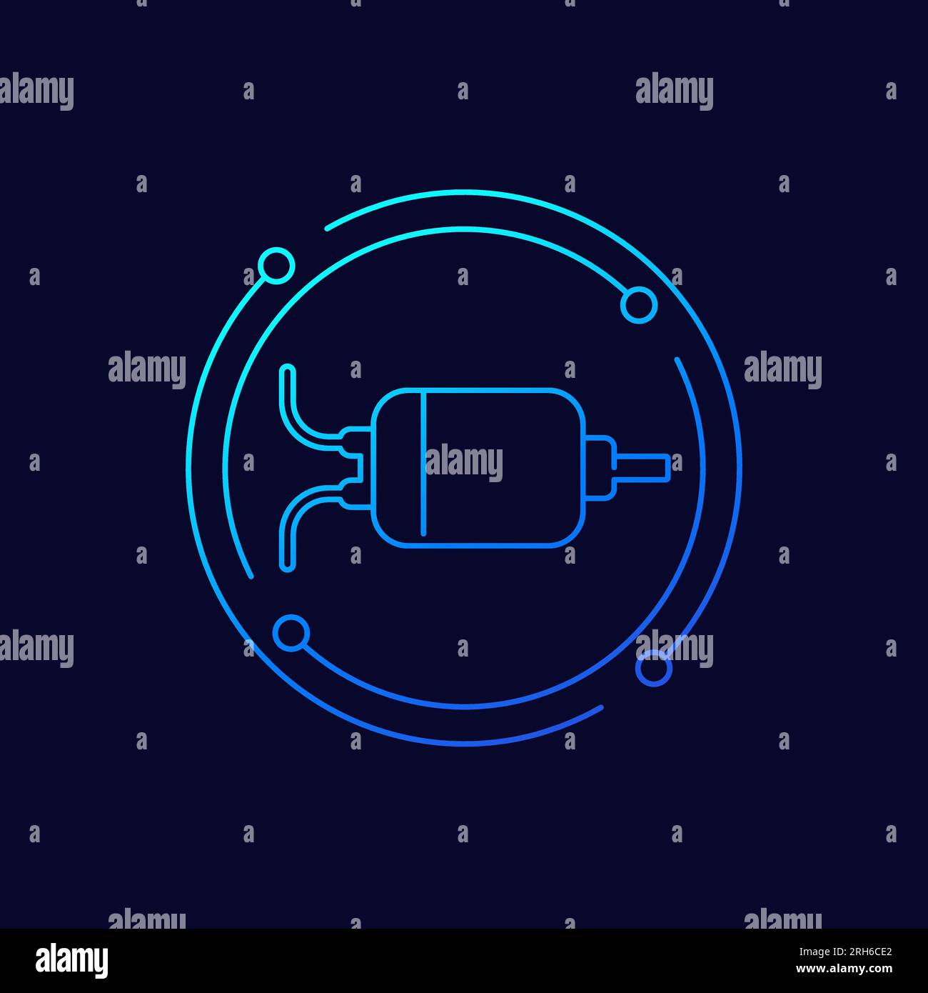 DC motor icon, linear design Stock Vector Image & Art - Alamy DC motor icon, linear design Stock Vector Image & Art - Alamy