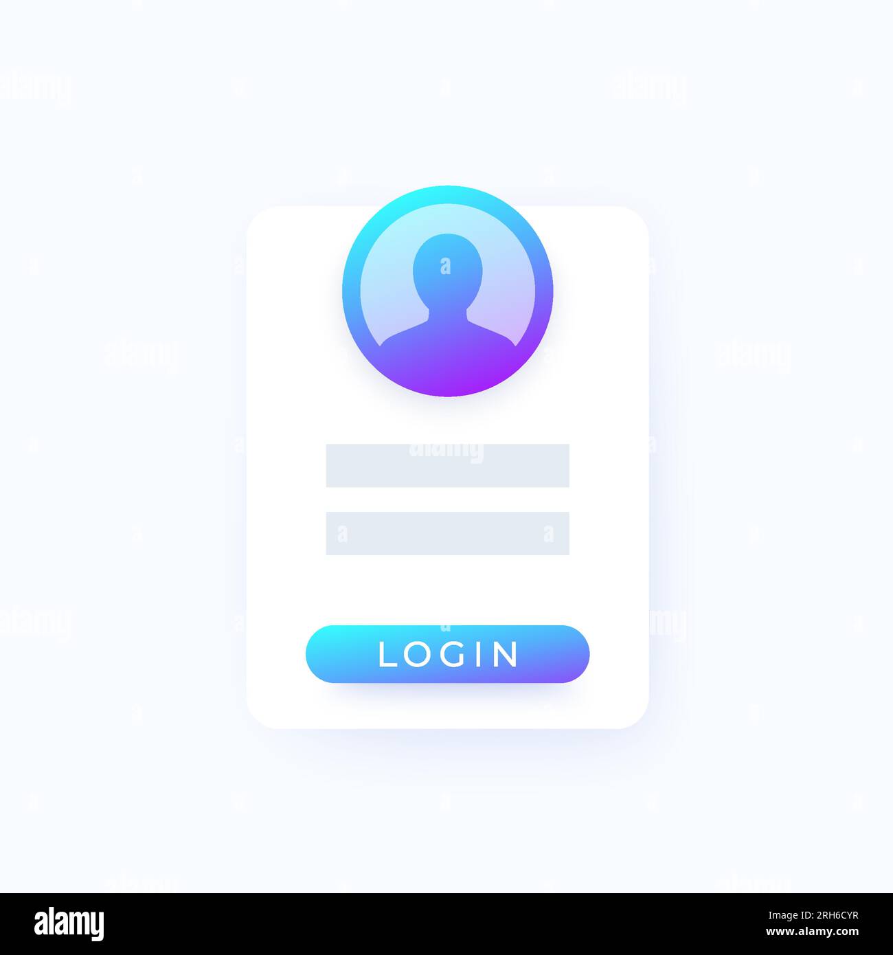 Login, Sign in form, vector design Stock Vector Image & Art - Alamy