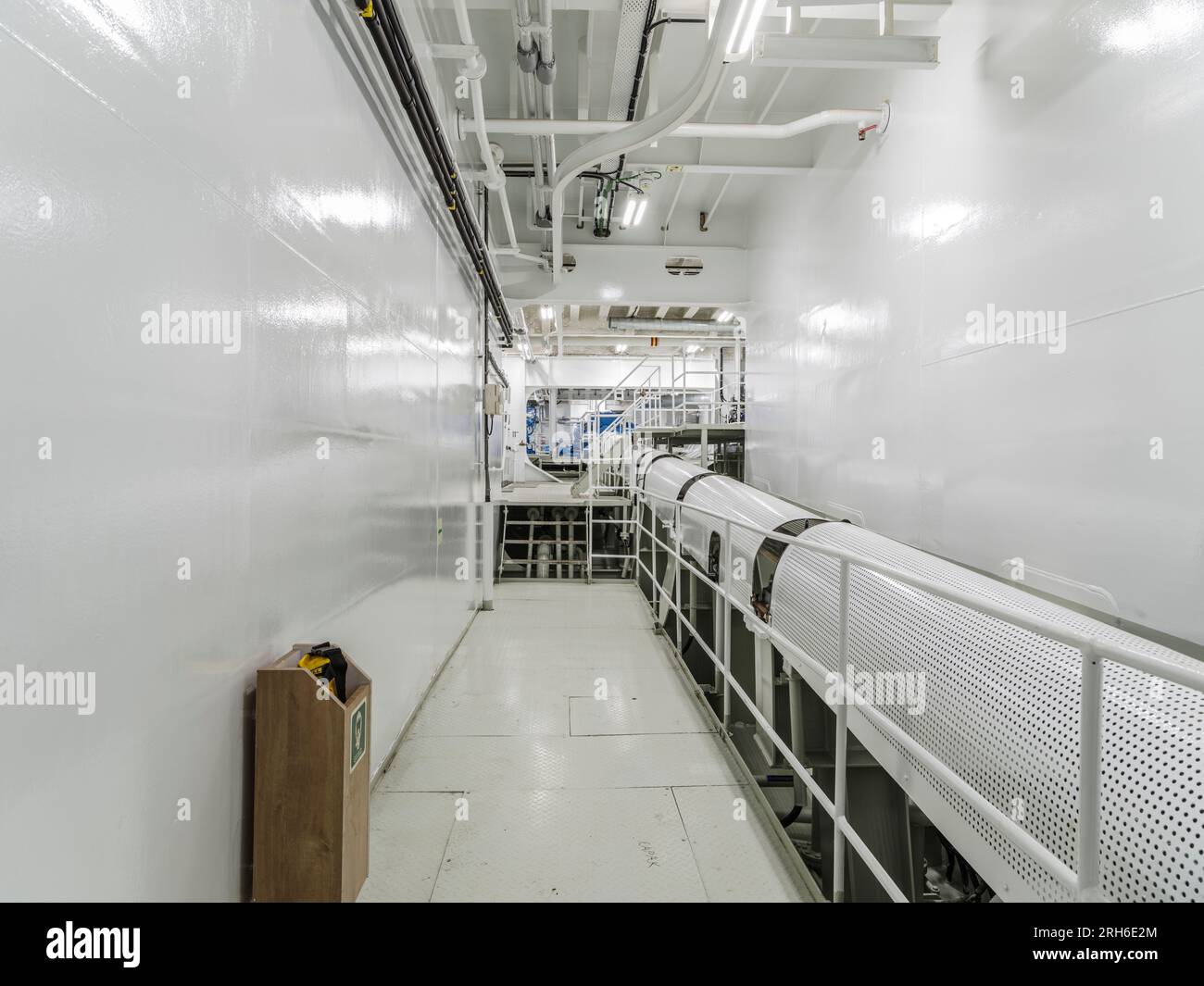 incredible photo of the engine room of a ship/submarine/cargo ship ...