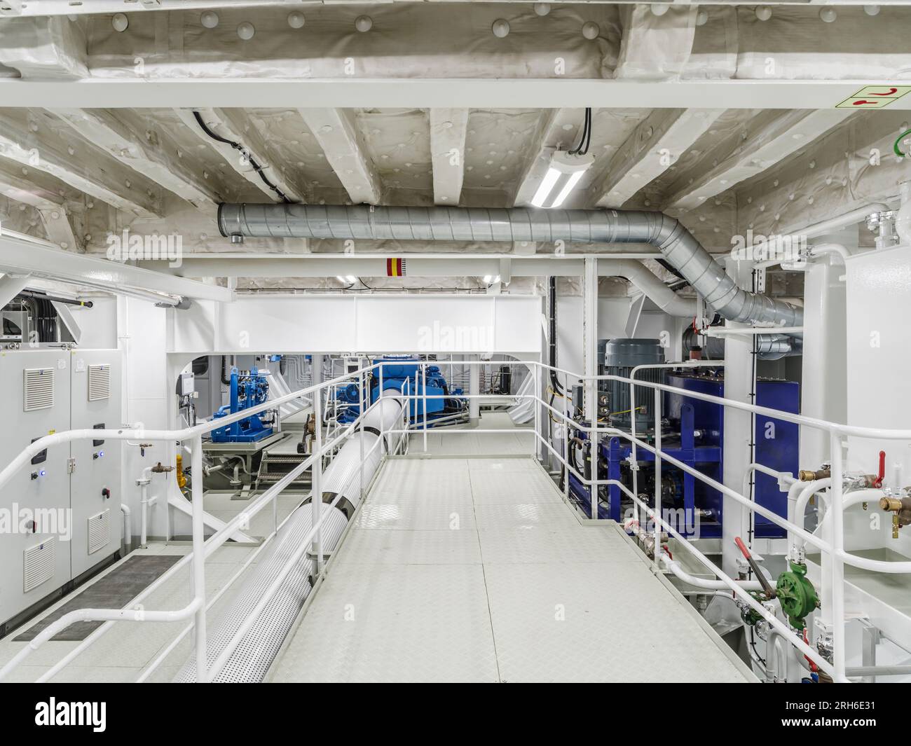 incredible photo of the engine room of a ship/submarine/cargo ship ...