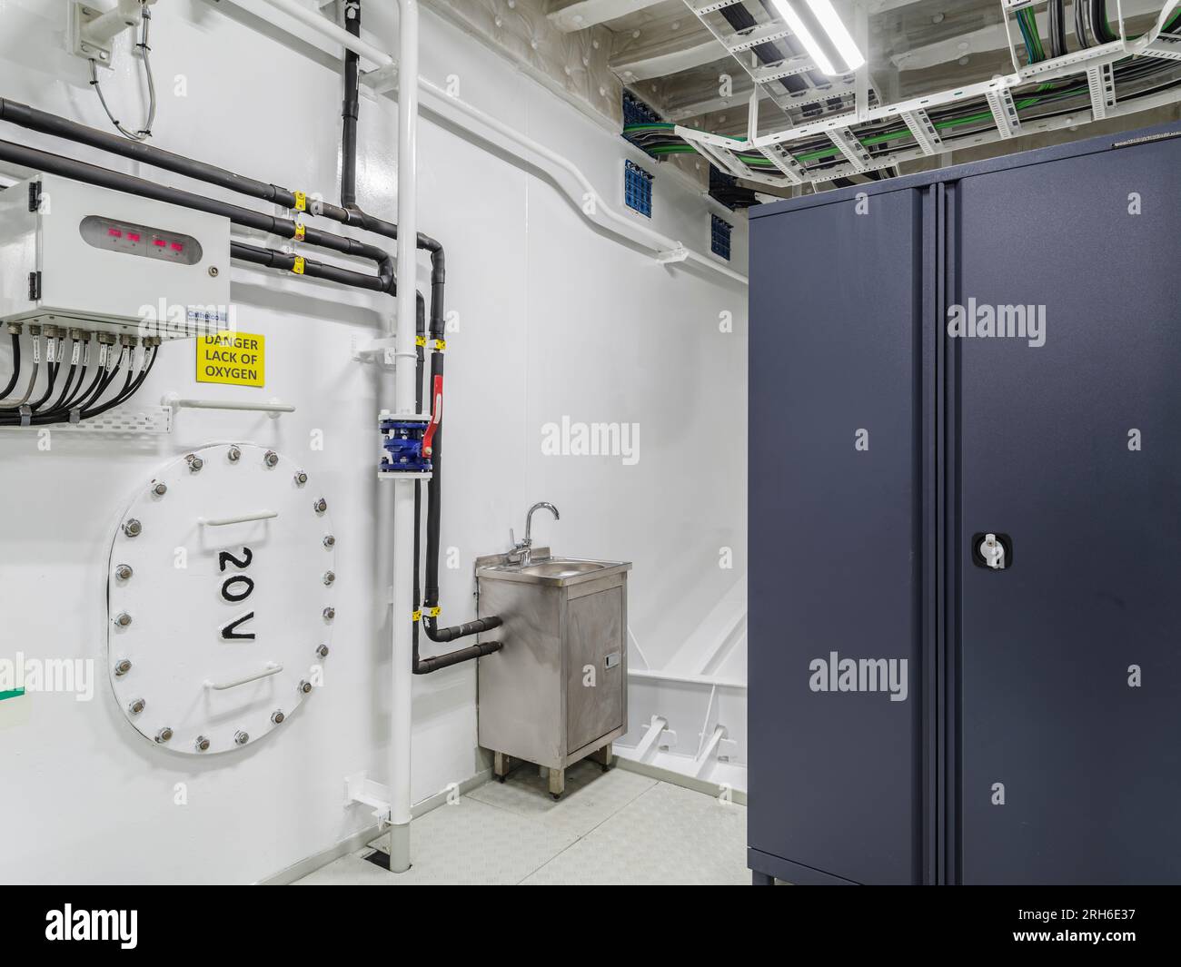 incredible photo of the engine room of a ship/submarine/cargo ship ...