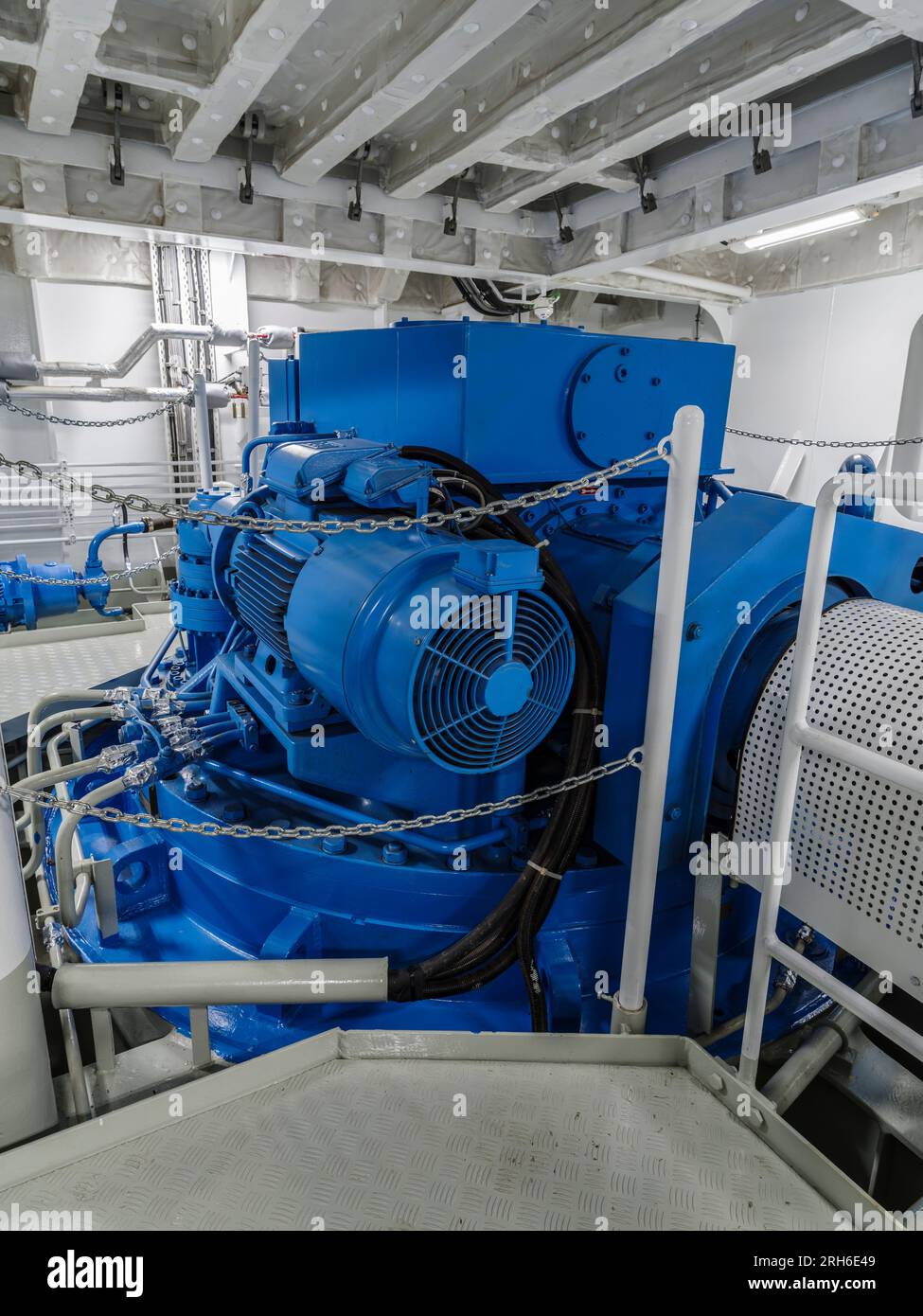 incredible photo of the engine room of a ship/submarine/cargo ship ...