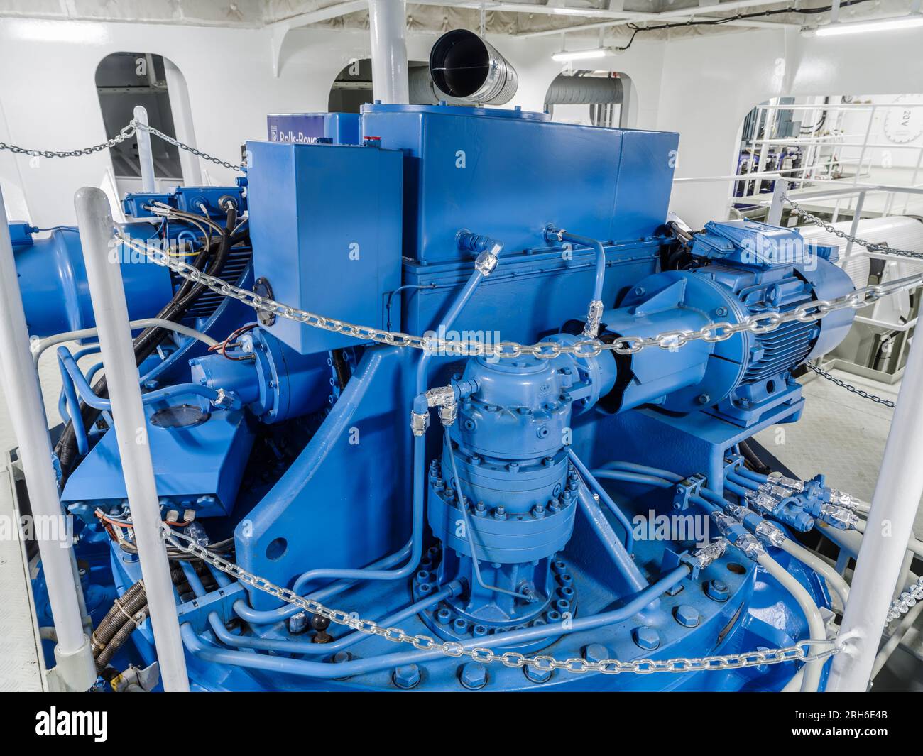 incredible photo of the engine room of a ship/submarine/cargo ship ...